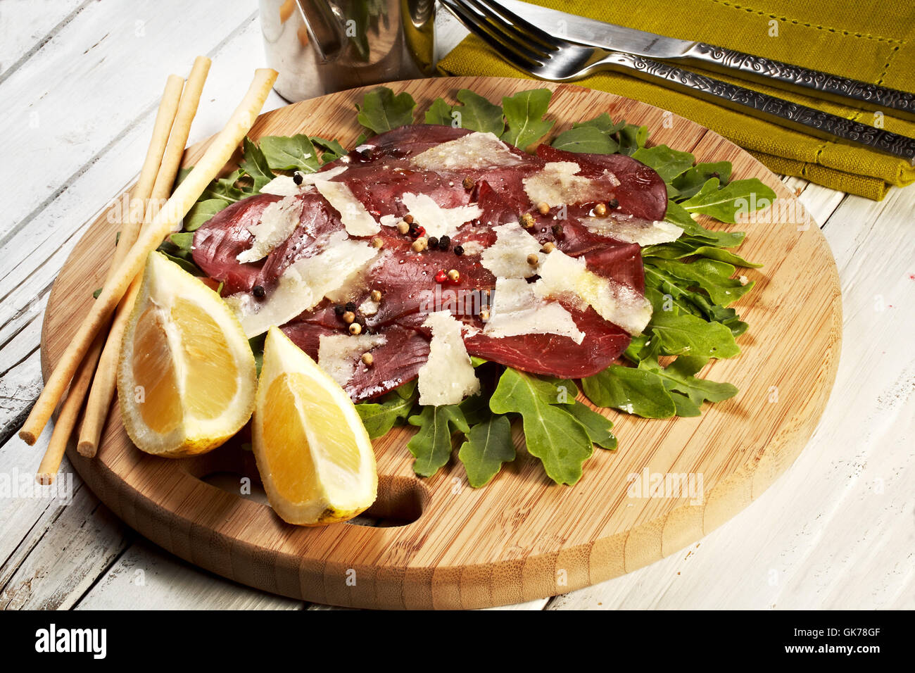 raw italian delicatessen Stock Photo - Alamy