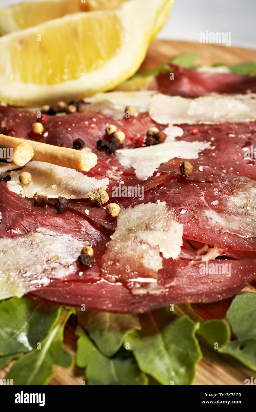 raw italian delicatessen Stock Photo - Alamy