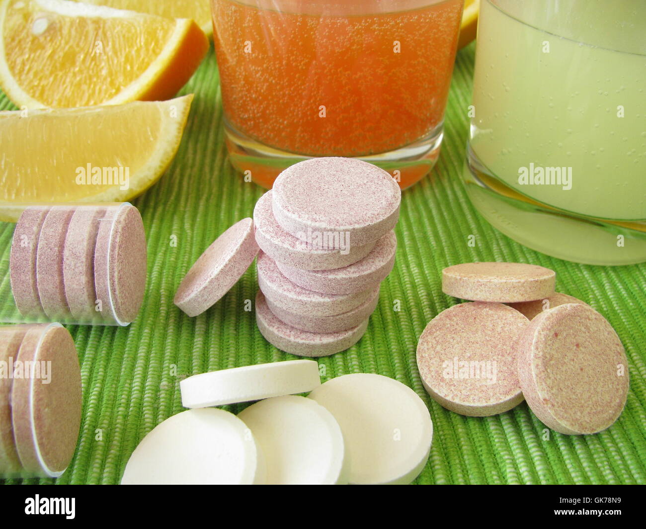 Vitamin c fizzy tablets hi-res stock photography and images - Alamy