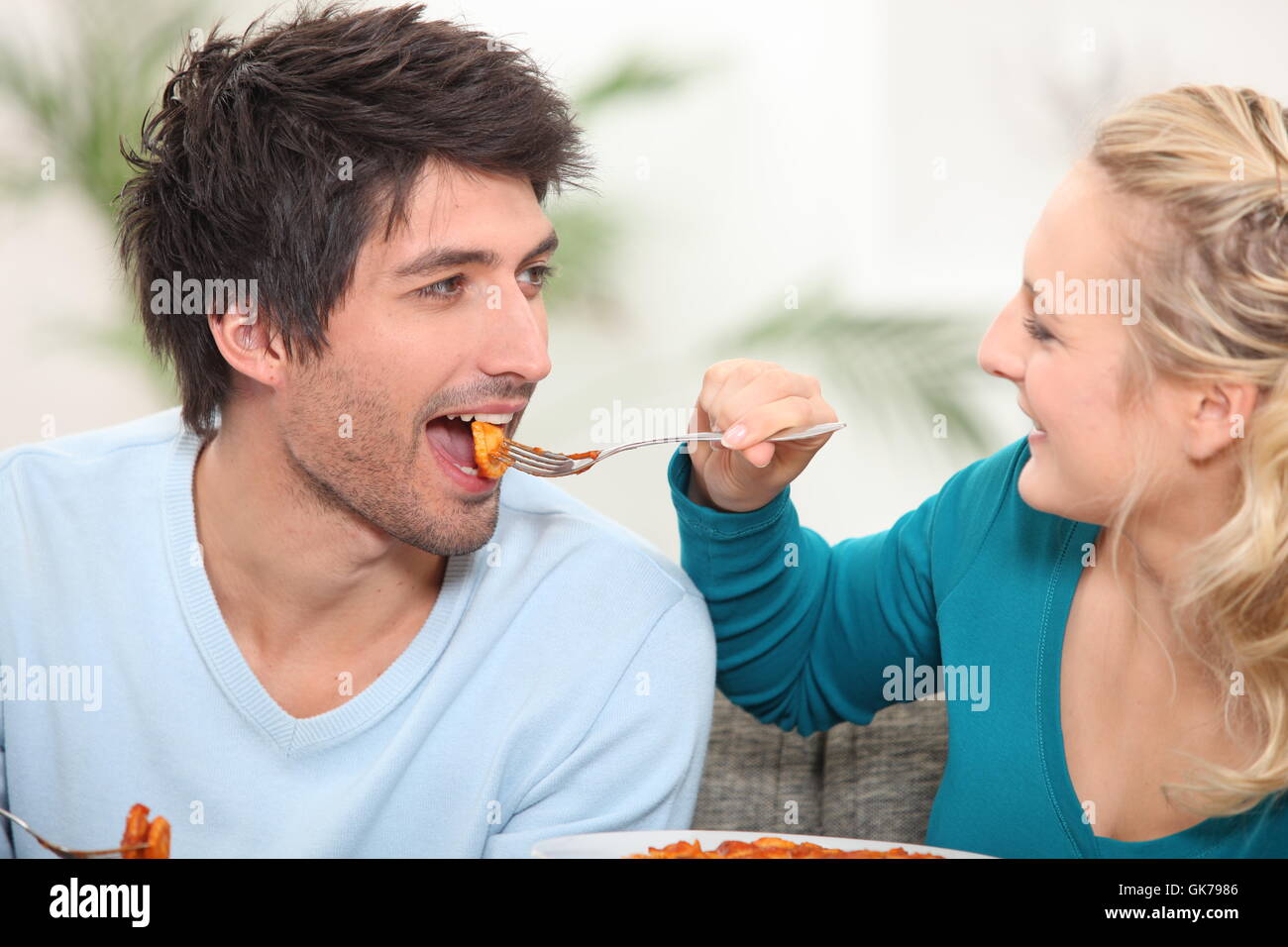Man chewing mouth open hi-res stock photography and images - Alamy