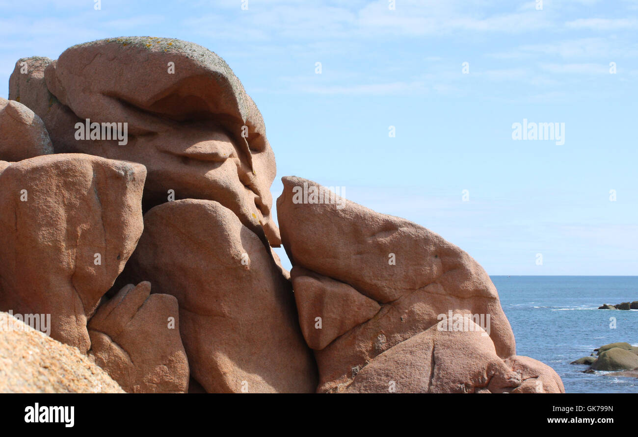 Face and rock hi-res stock photography and images - Alamy