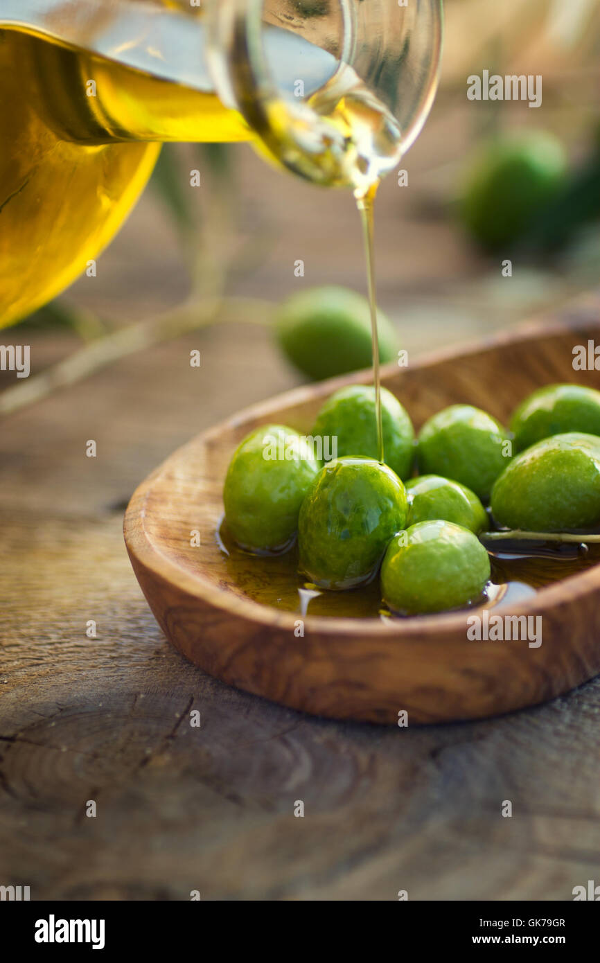 olive rustical rustic Stock Photo - Alamy