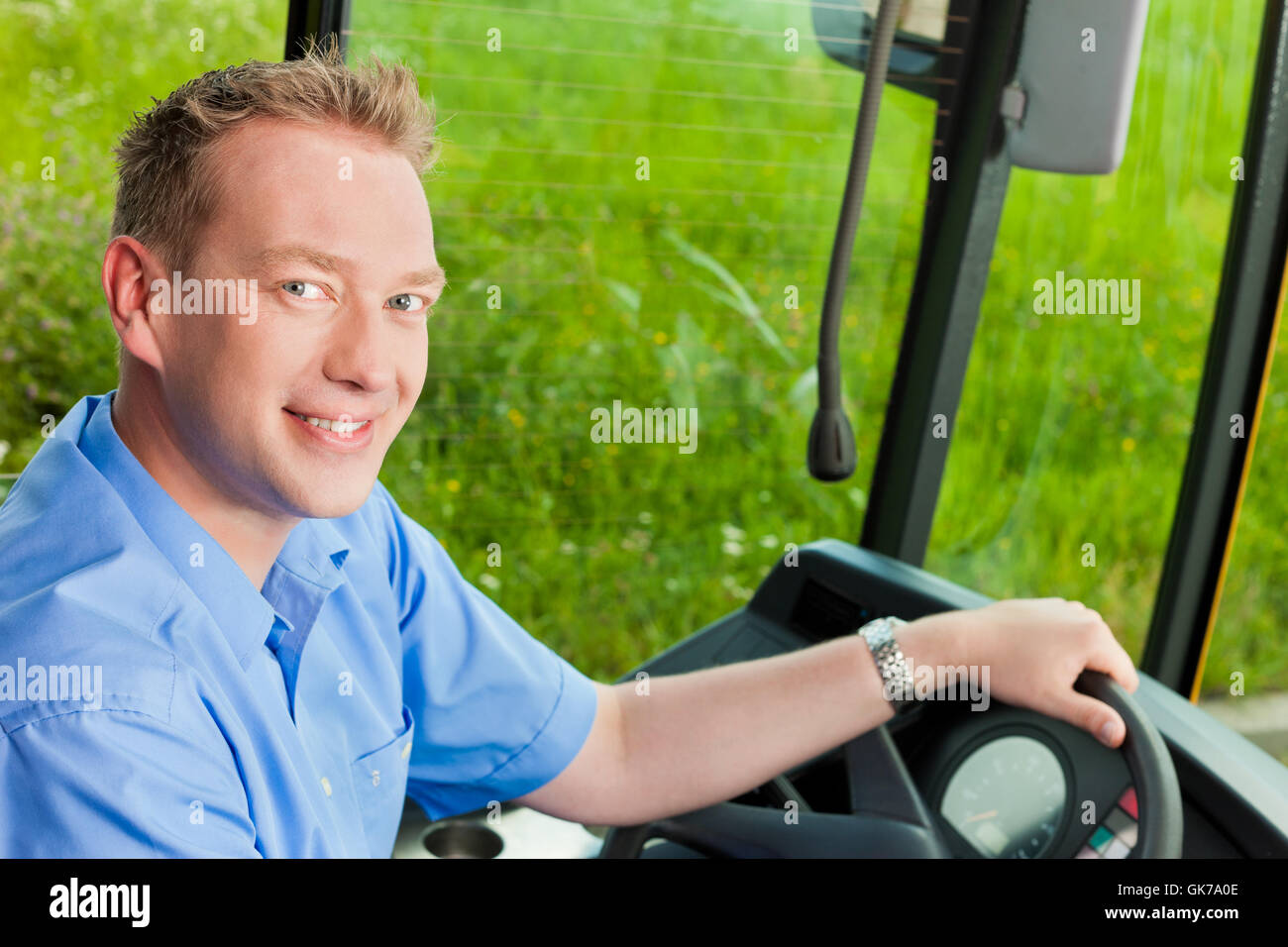 Bus Service Driver High Resolution Stock Photography and Images - Alamy