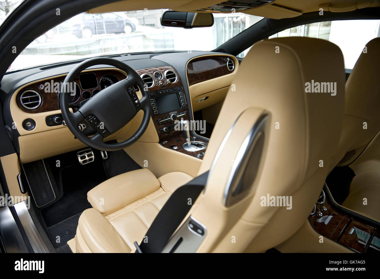 dashboard interior car Stock Photo - Alamy