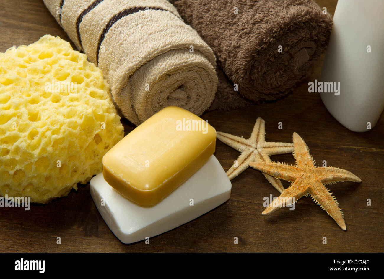 cosmetic spa mineral spring Stock Photo - Alamy