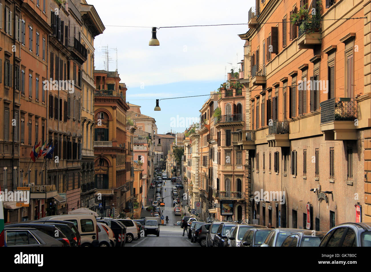 street in rome Stock Photo - Alamy