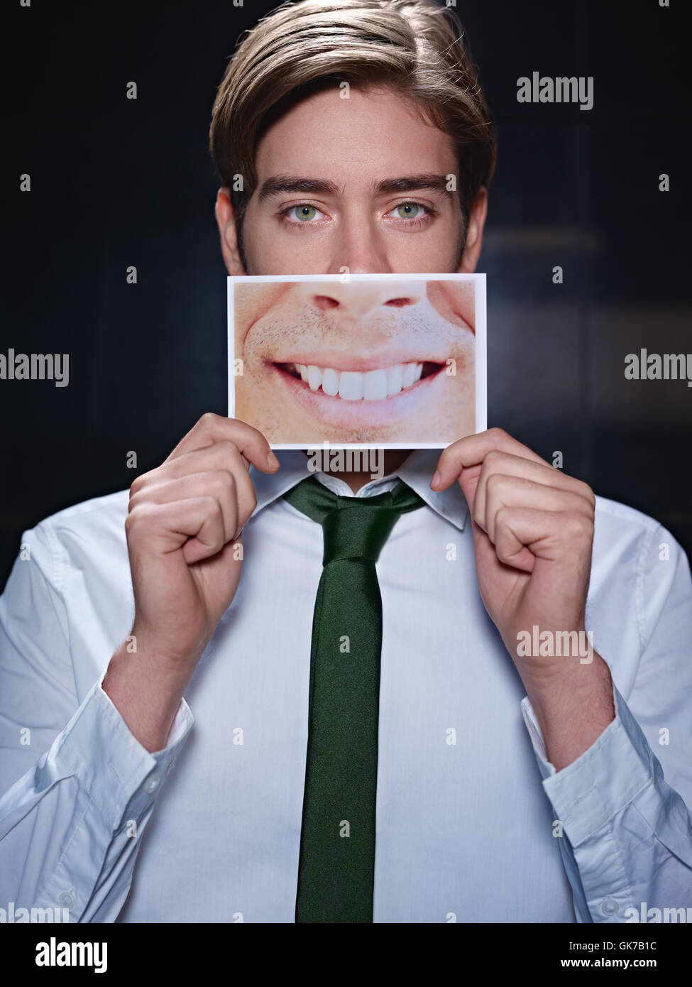 Big teeth smile laugh hi-res stock photography and images - Alamy