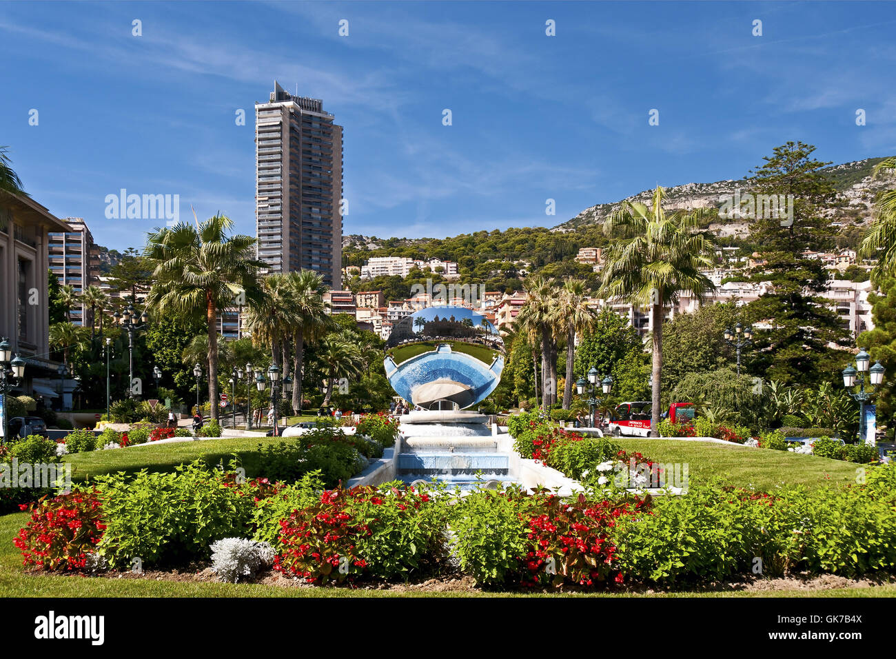 fontane in monaco Stock Photo - Alamy