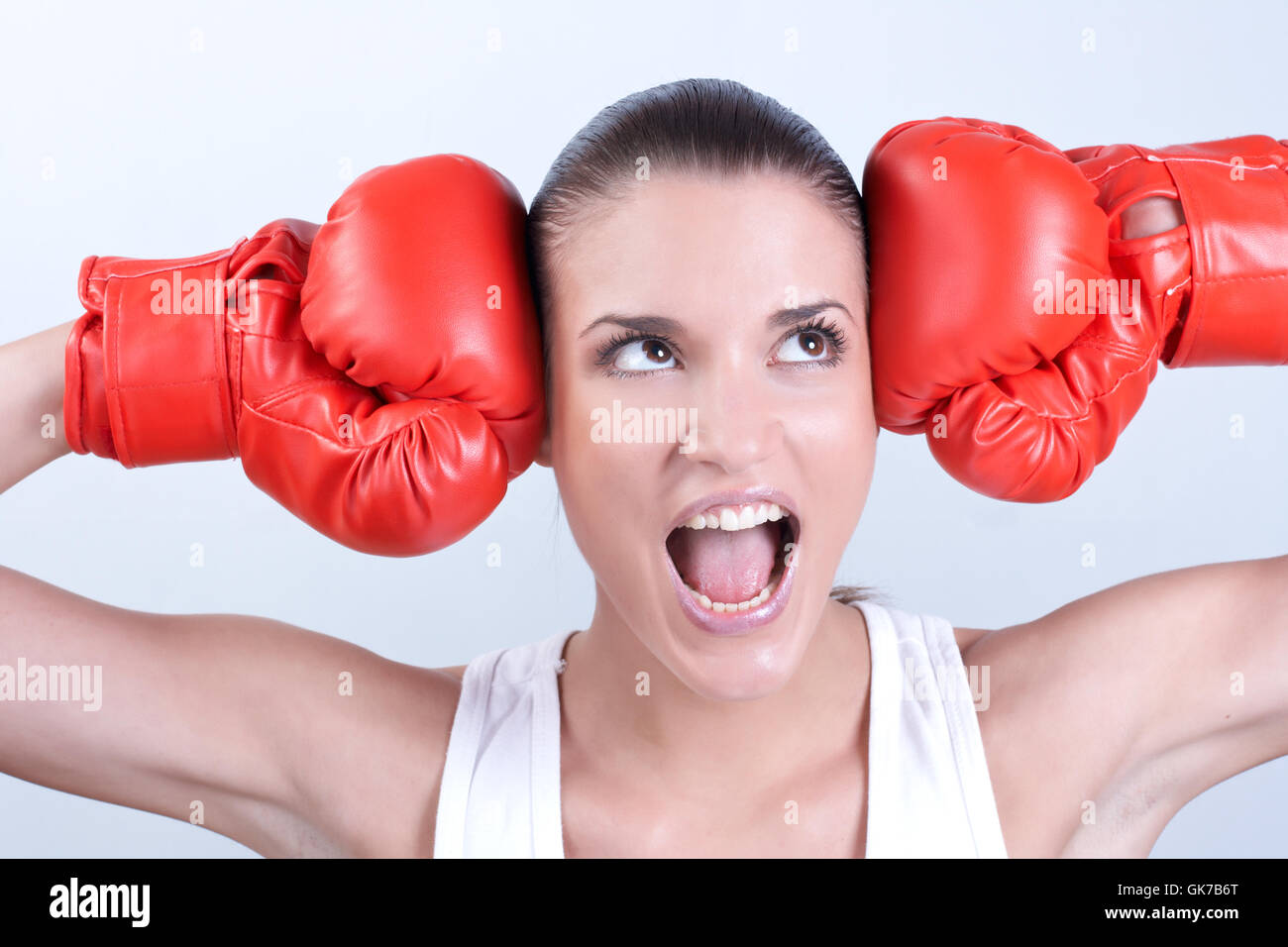 fight fighting emotion Stock Photo - Alamy