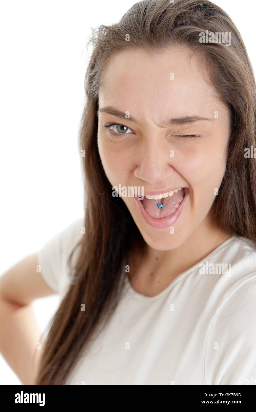 woman laugh laughs Stock Photo - Alamy