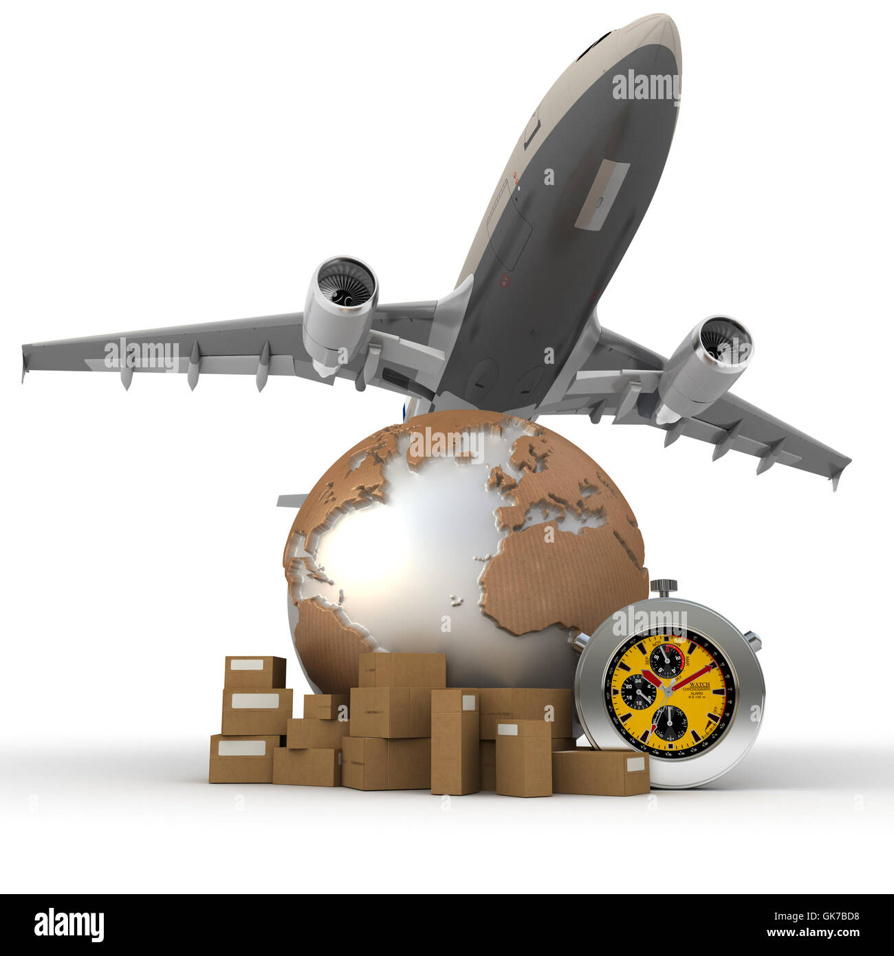 Airplane traffic map hi-res stock photography and images - Alamy