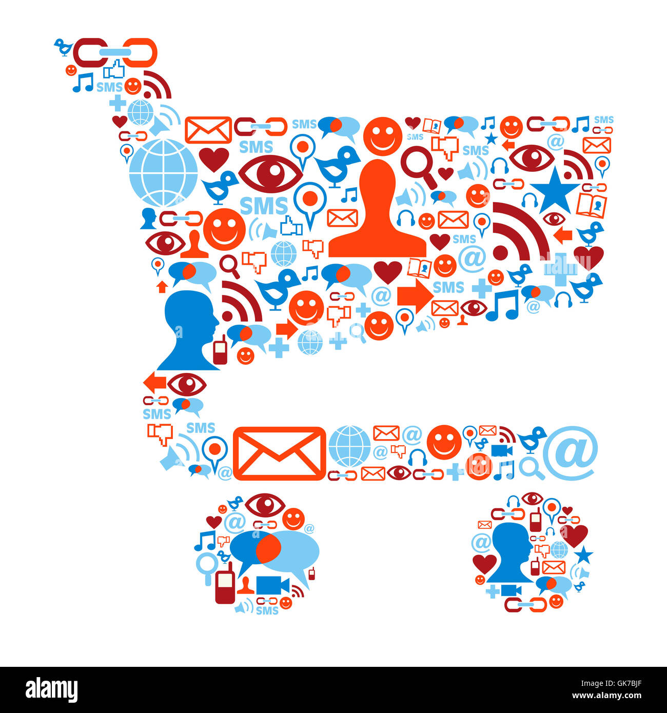 blue humans human beings Stock Photo - Alamy