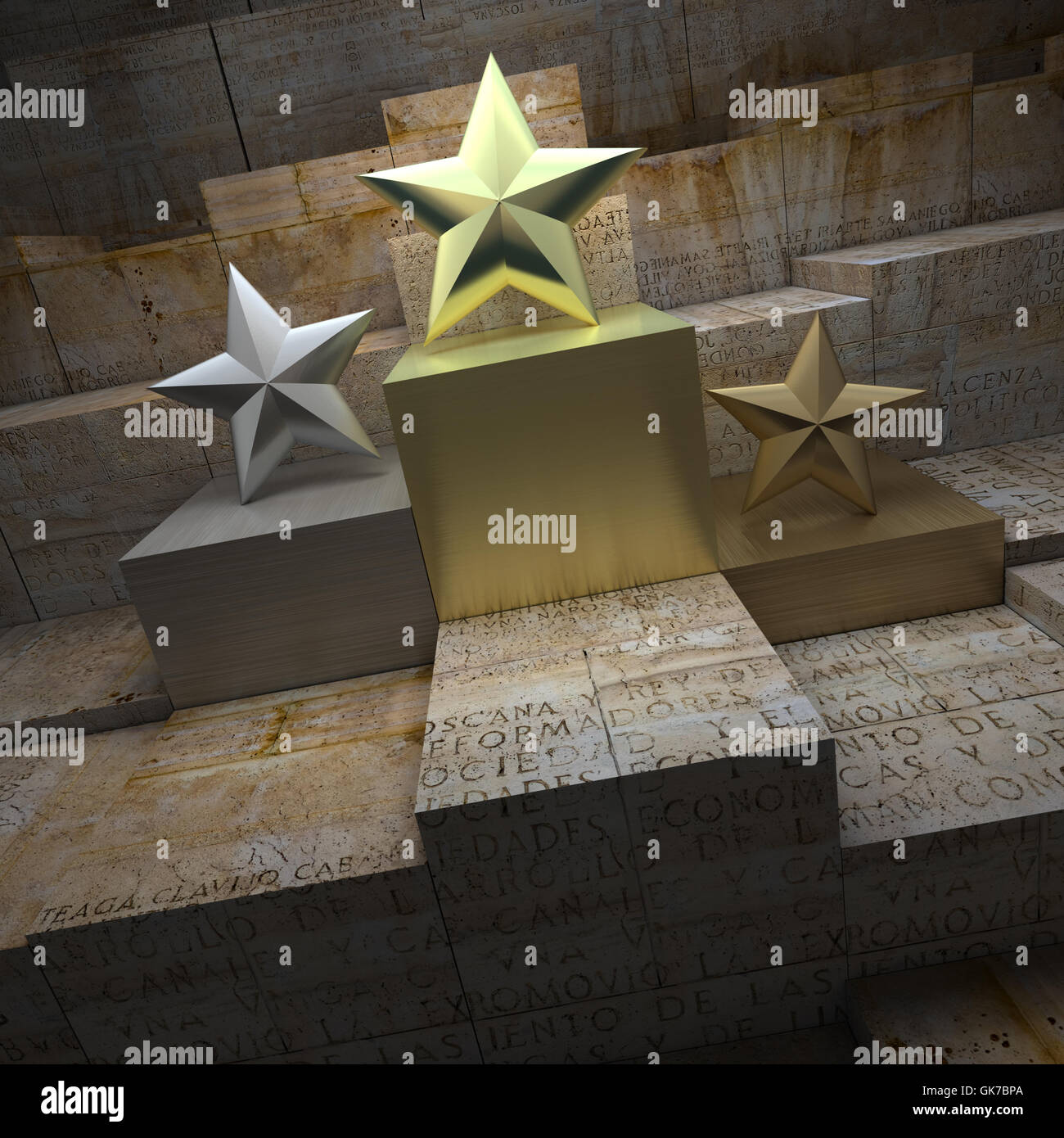 Silver stone trophy hi-res stock photography and images - Alamy