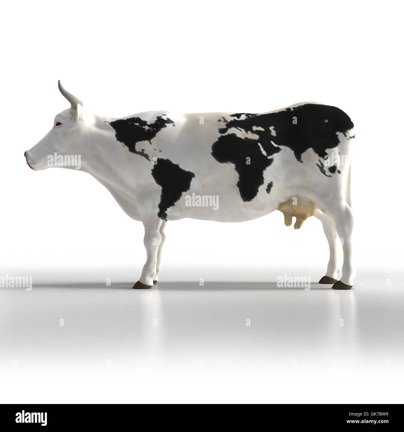 Asia cow Cut Out Stock Images & Pictures - Alamy