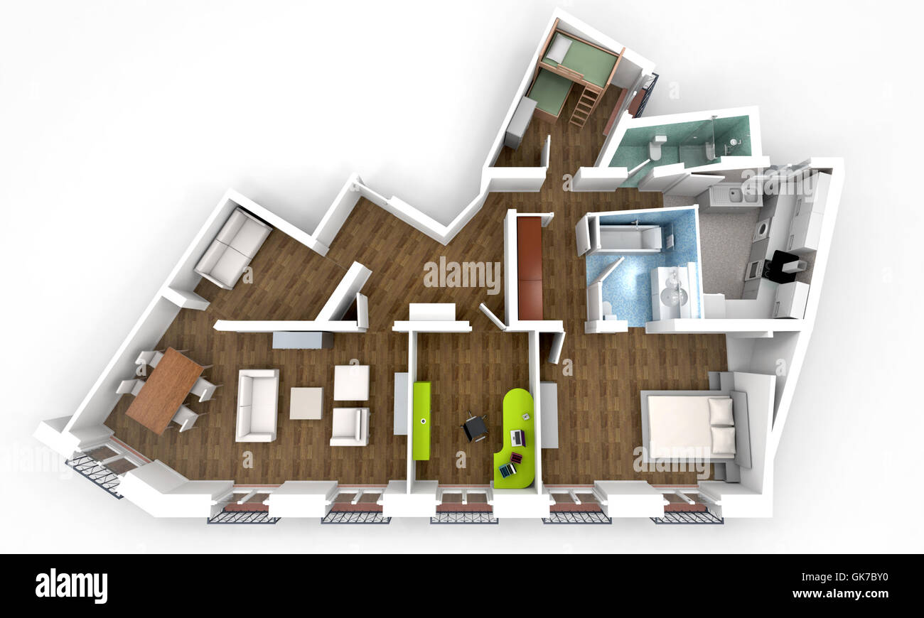 hall house building Stock Photo - Alamy