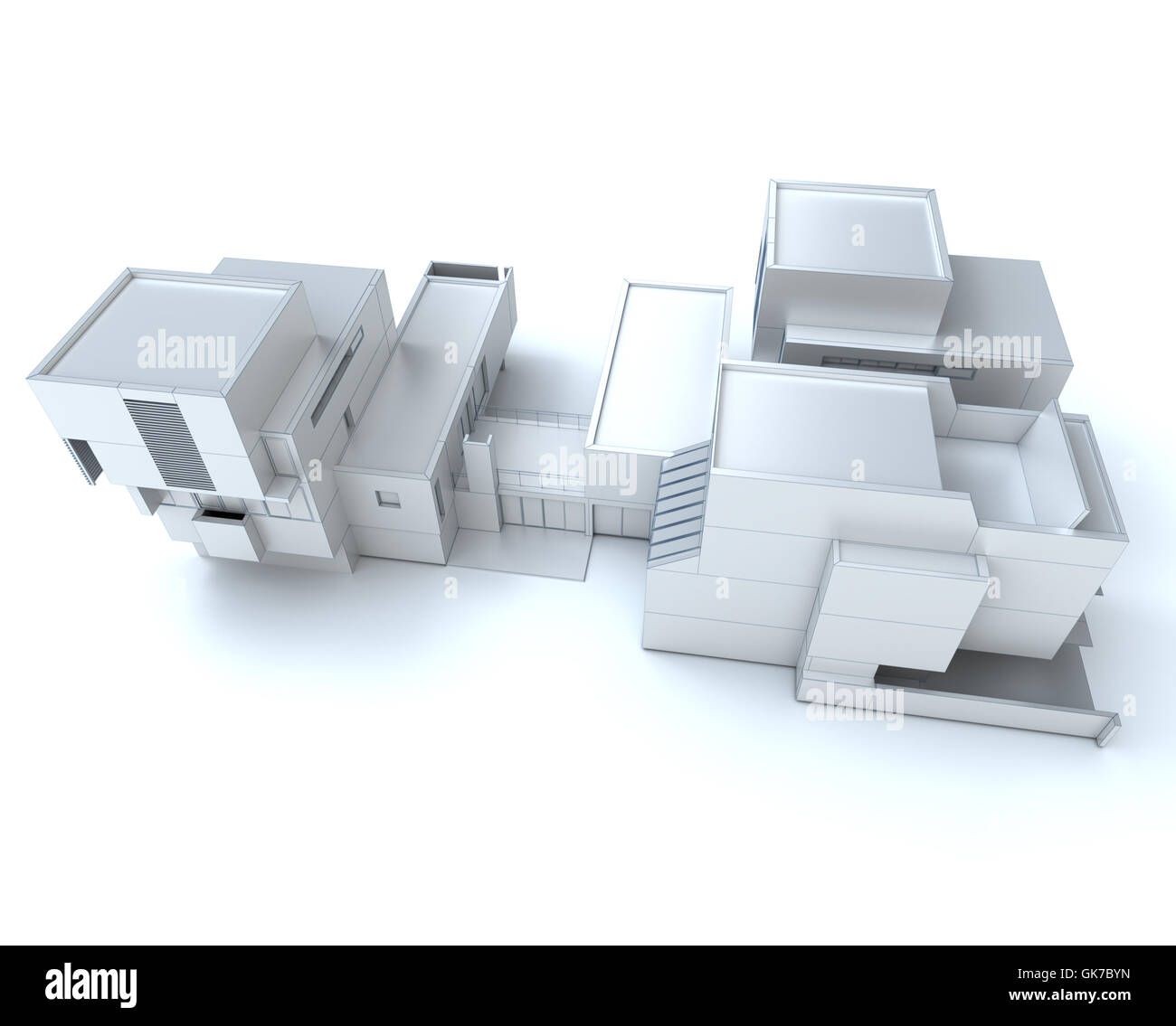 house building model Stock Photo - Alamy