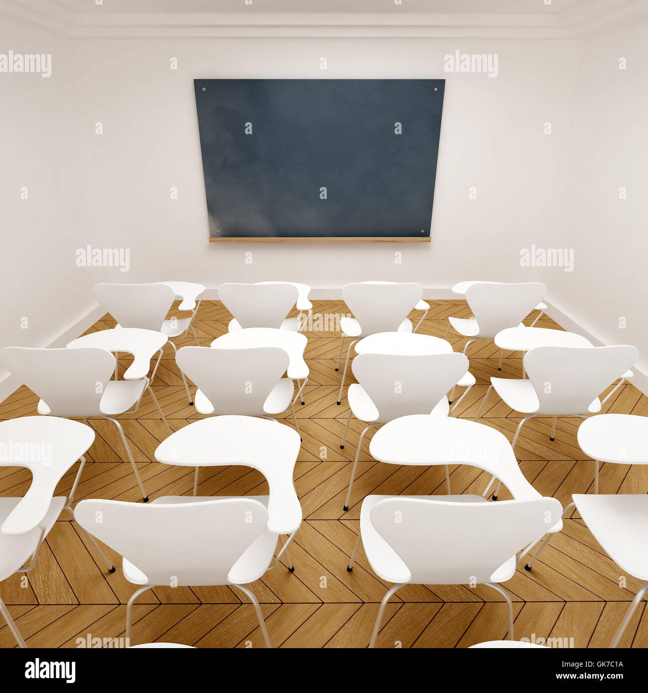 Empty lecture hall chalkboard hi-res stock photography and images - Alamy