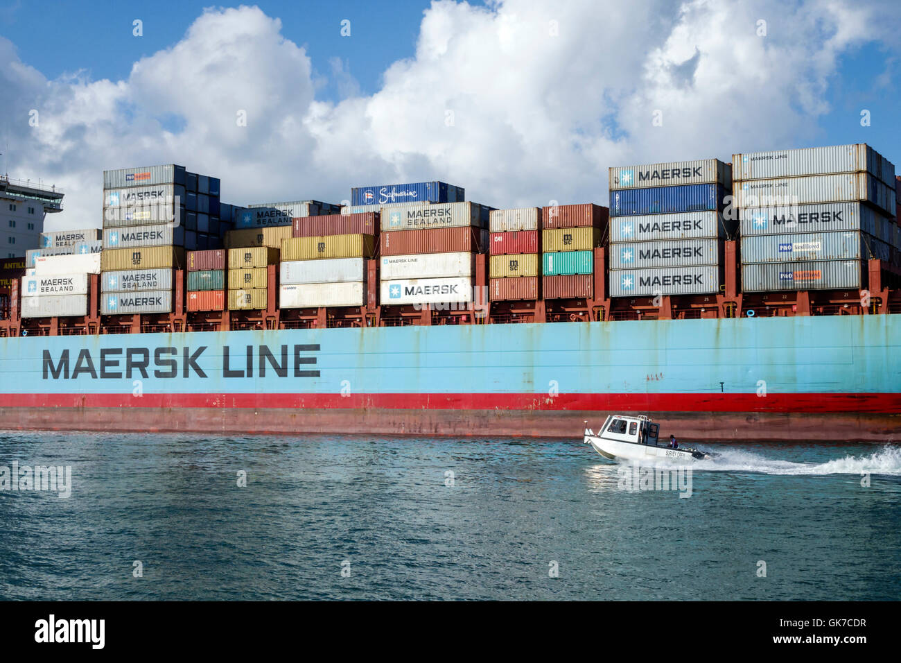 Miami Beach Florida,South Beach,Government Cut,shipping channel,water ...