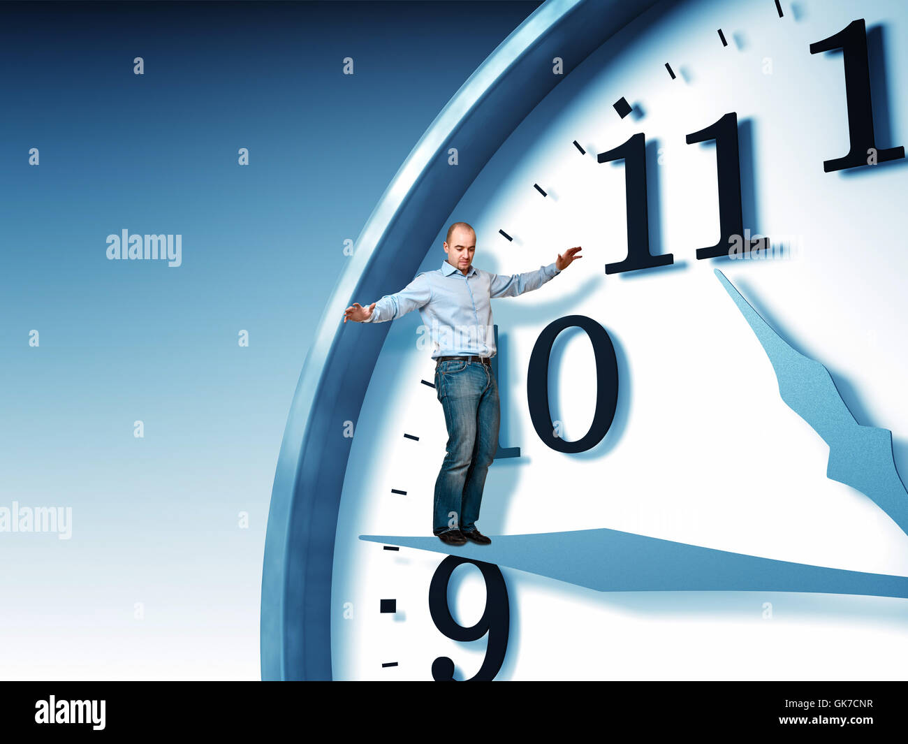 danger risk clock Stock Photo - Alamy