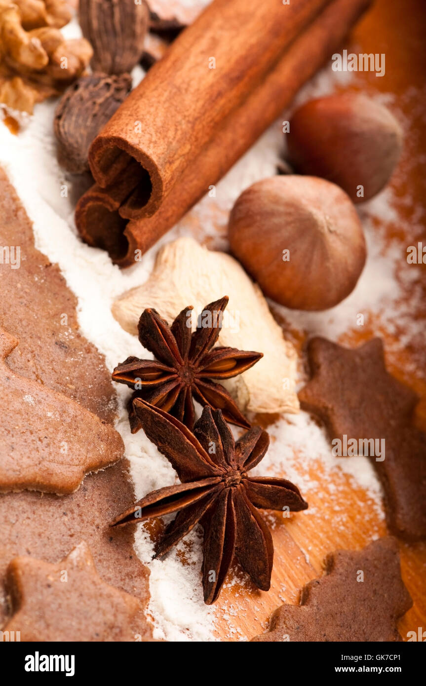 sweet spice ingredients Stock Photo - Alamy