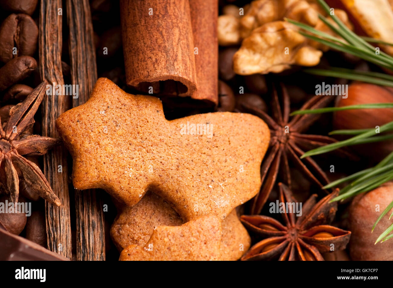 sweet spice ingredients Stock Photo - Alamy