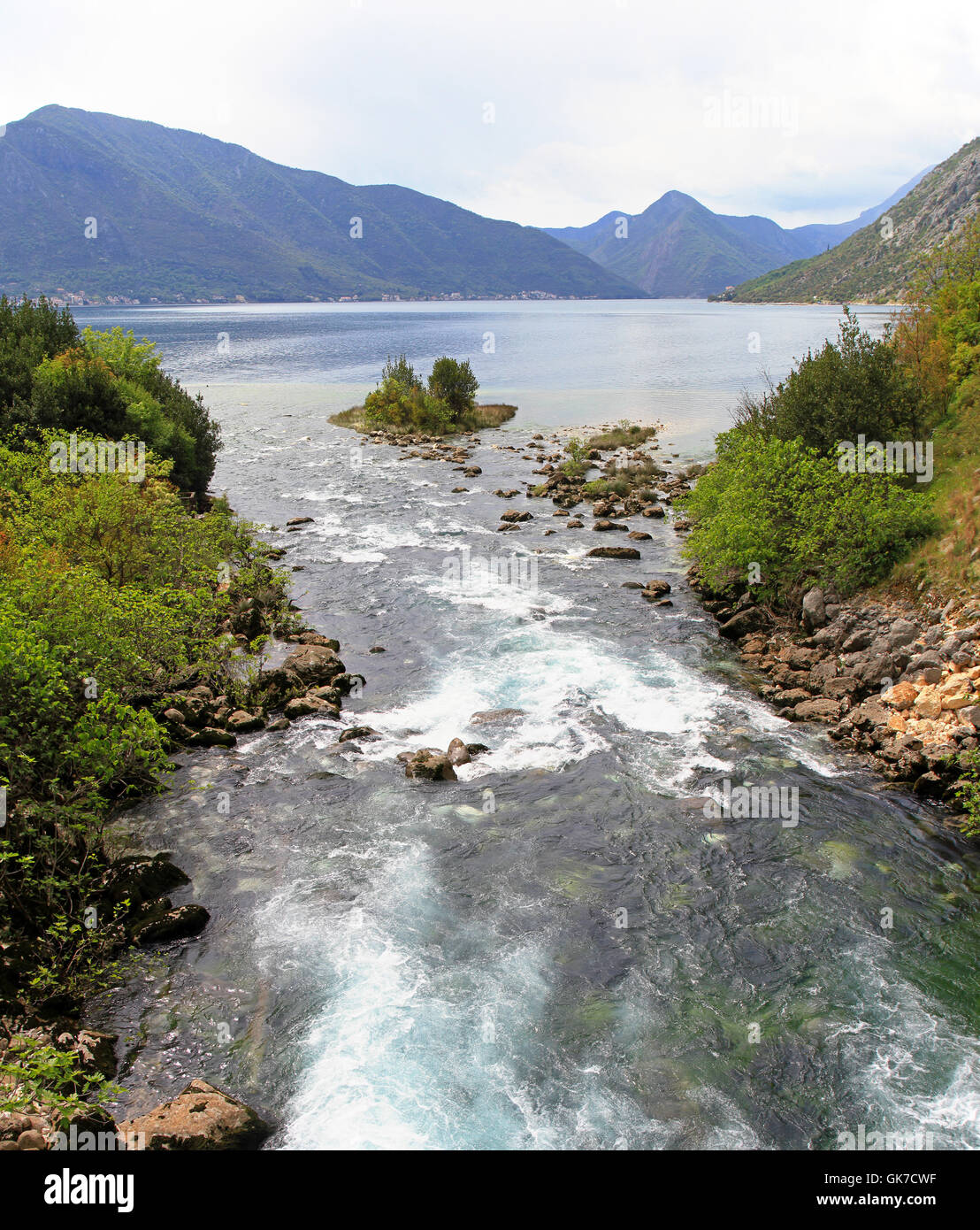 stream bay delta Stock Photo - Alamy