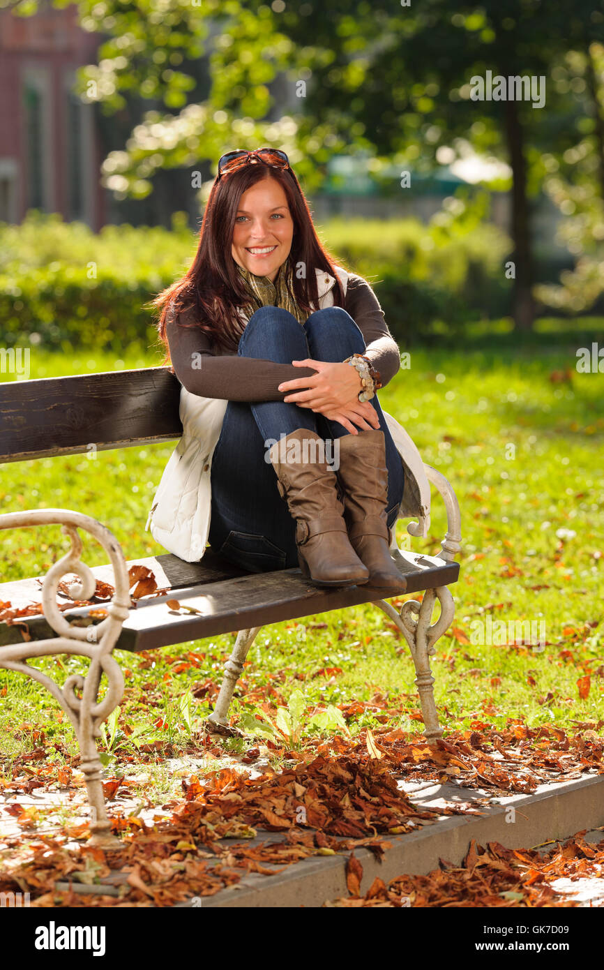 woman leaf fashion Stock Photo - Alamy
