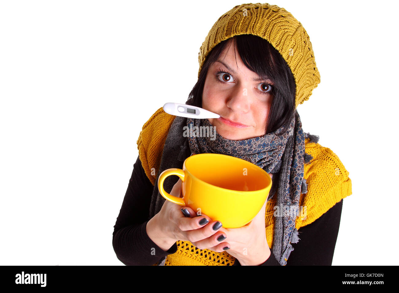 cold catarrh fever Stock Photo - Alamy