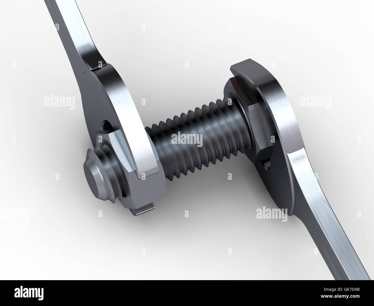 screw pivots bolt Stock Photo - Alamy