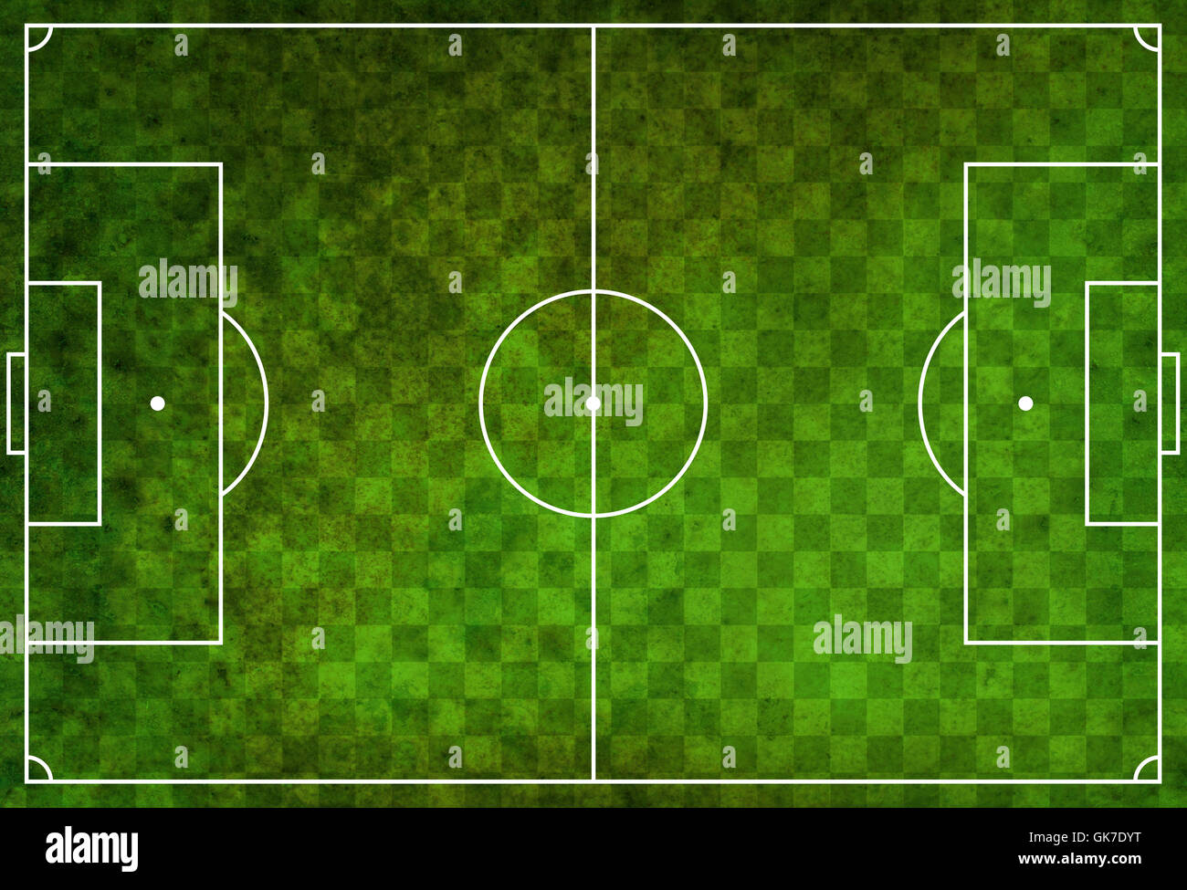 A textured grunge soccer football field Stock Photo - Alamy