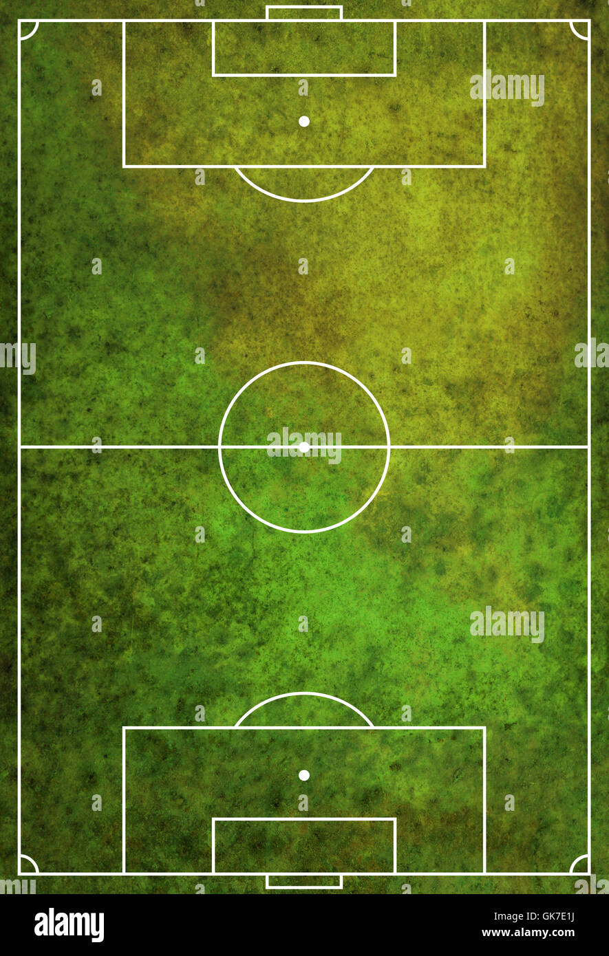 A green textured grunge soccer football field Stock Photo - Alamy