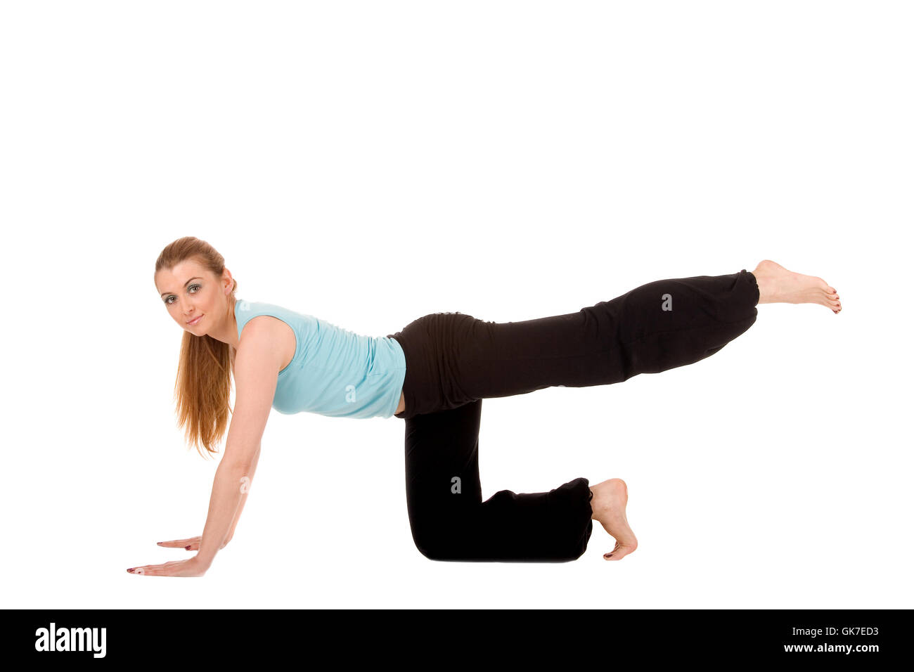 lifestyle strain stretching Stock Photo - Alamy