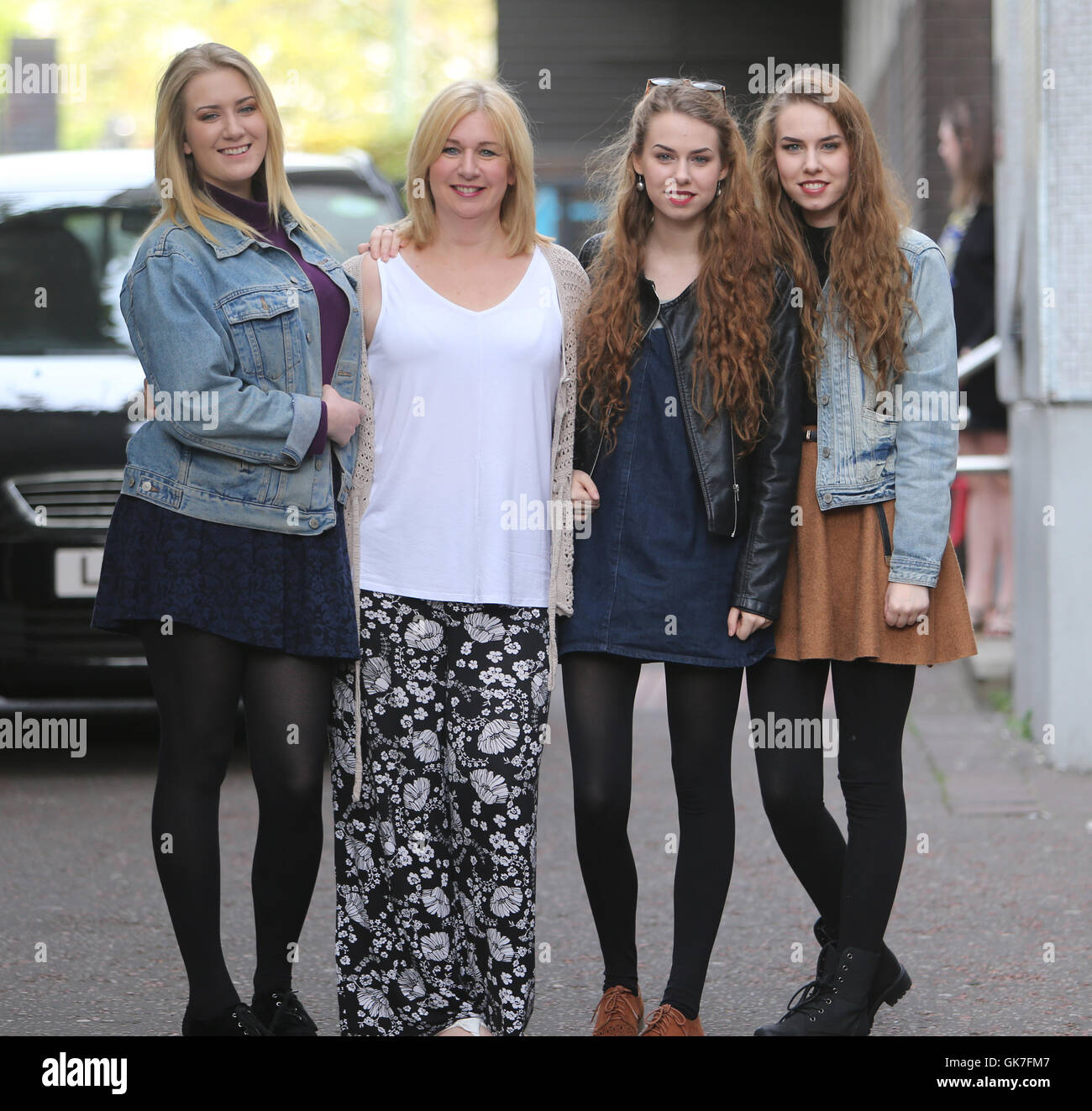 Britain's Got Talent' stars The Garnett Family outside ITV studios ...