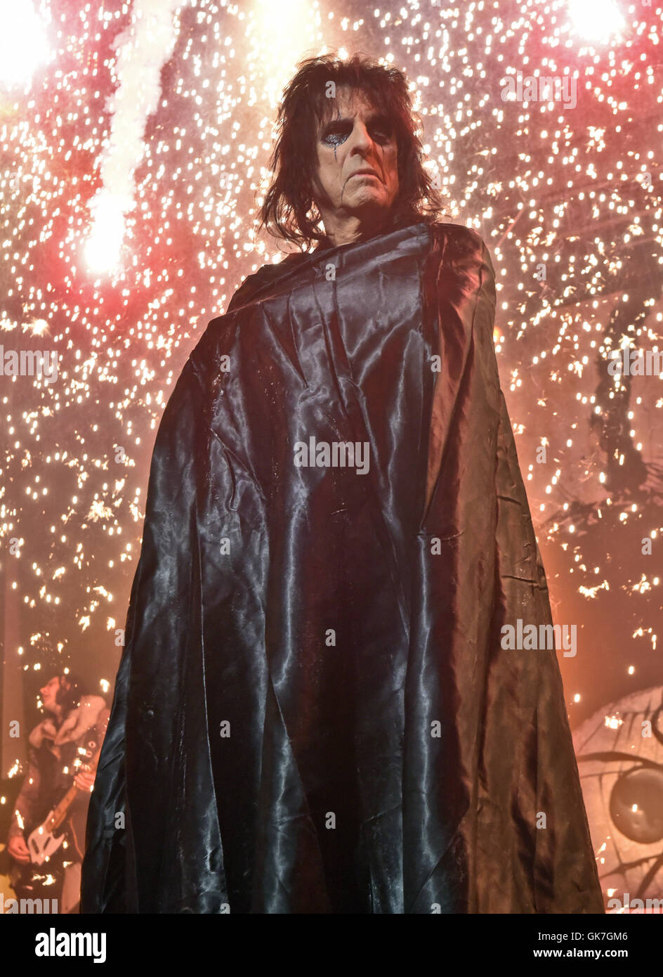 Alice Cooper performs live in concert at the Star Plaza Theatre ...