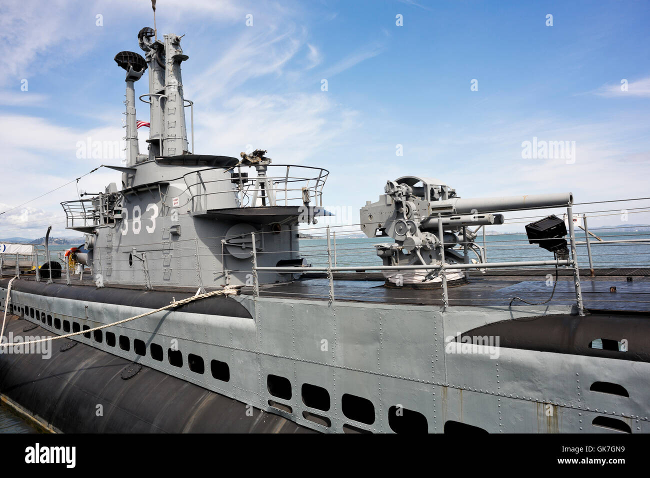 US WWII submarine Stock Photo - Alamy