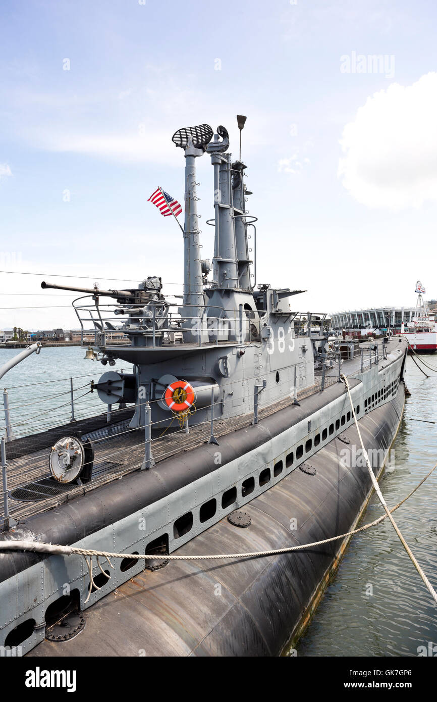 US WWII submarine Stock Photo - Alamy