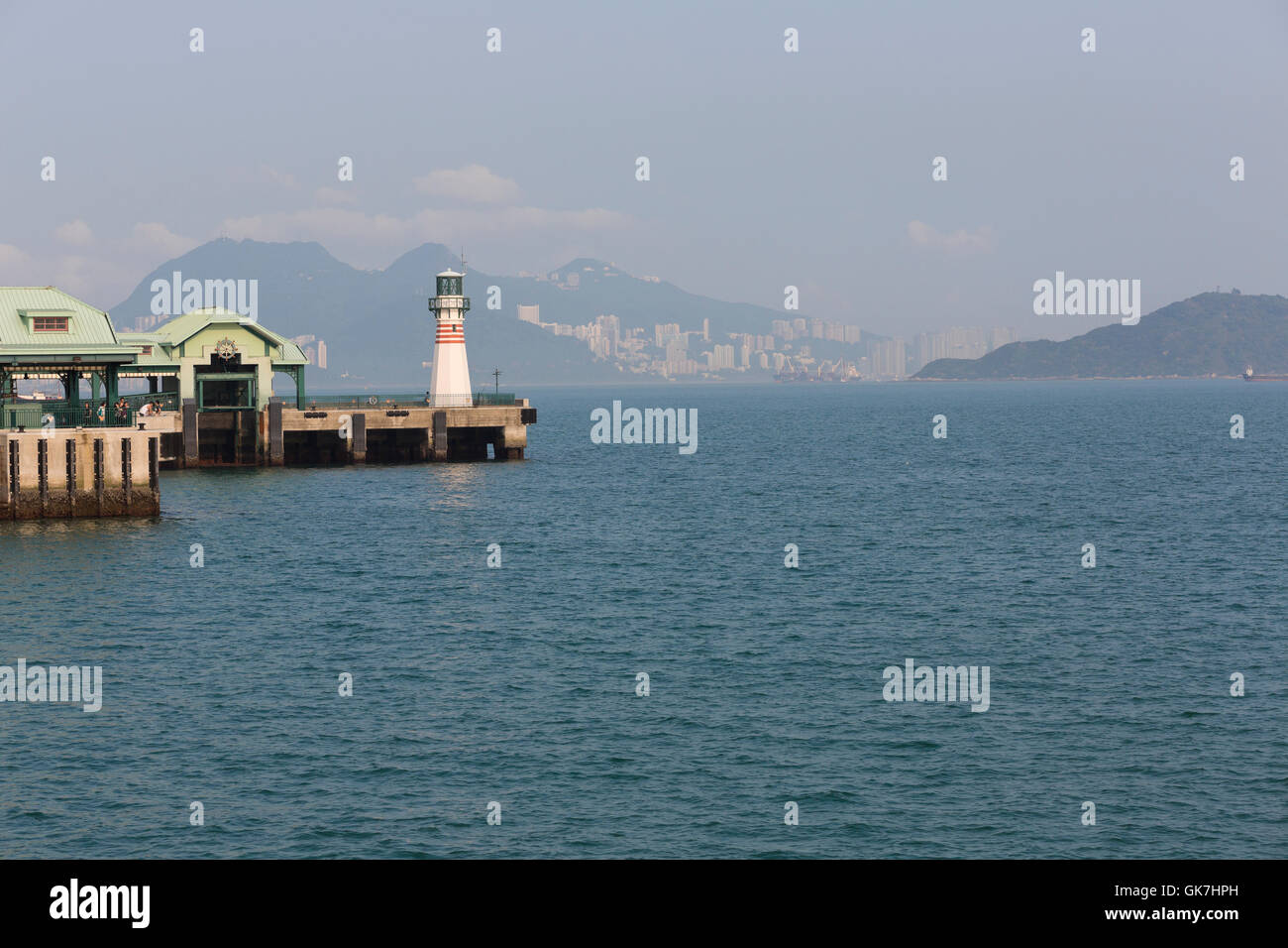 Hong Kong Lighthouse Stock Photo - Alamy