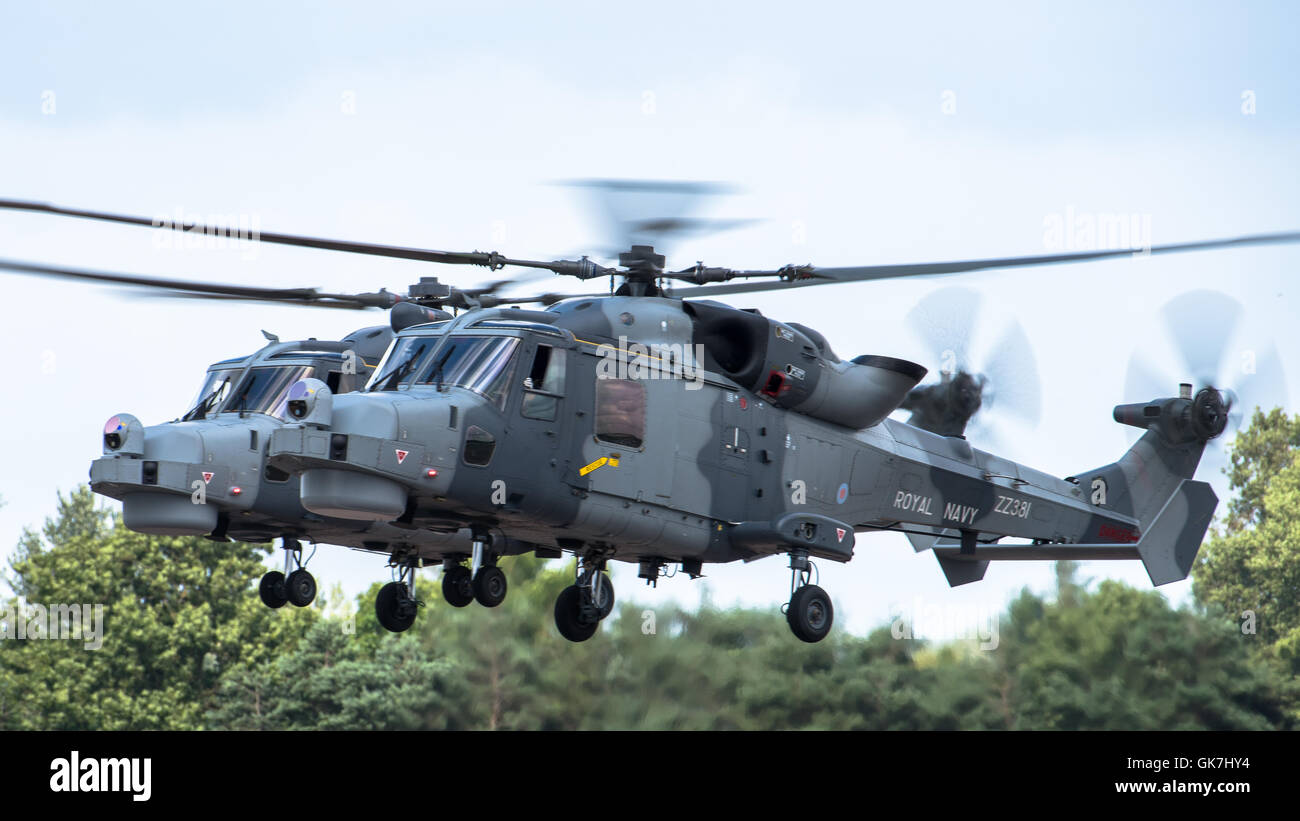 Lynx wildcat helicopter hi-res stock photography and images - Alamy