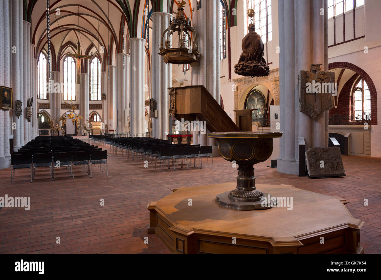 Inside the church in Berlin, Germany Stock Photo - Alamy