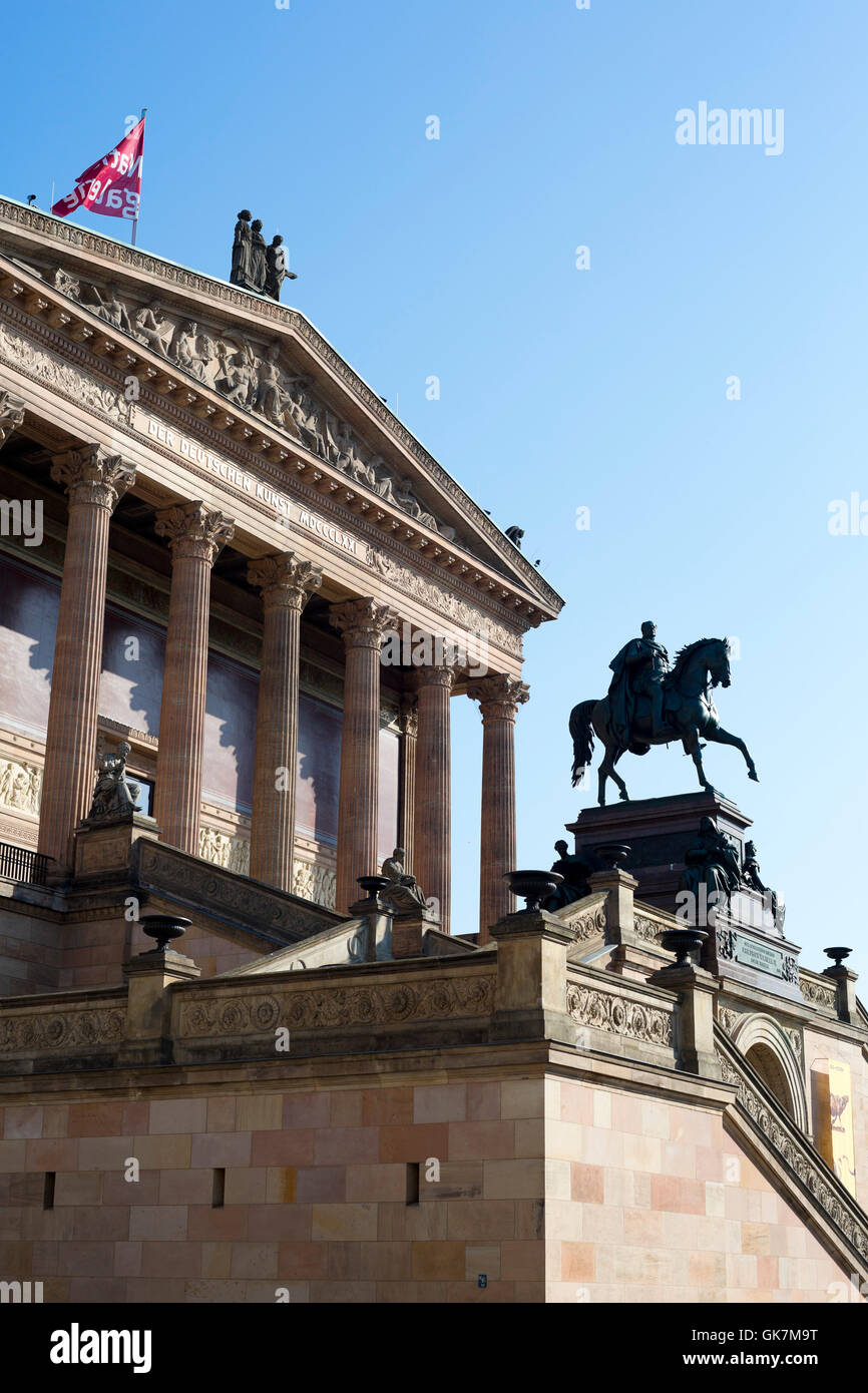 Old National Gallery in Berlin, Germany Stock Photo - Alamy