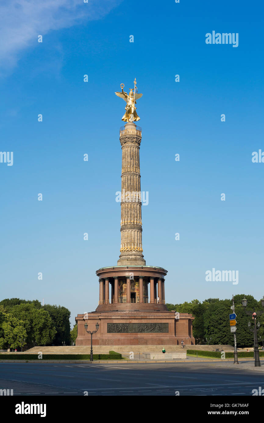 Berlin Victory Column Stock Photo - Alamy