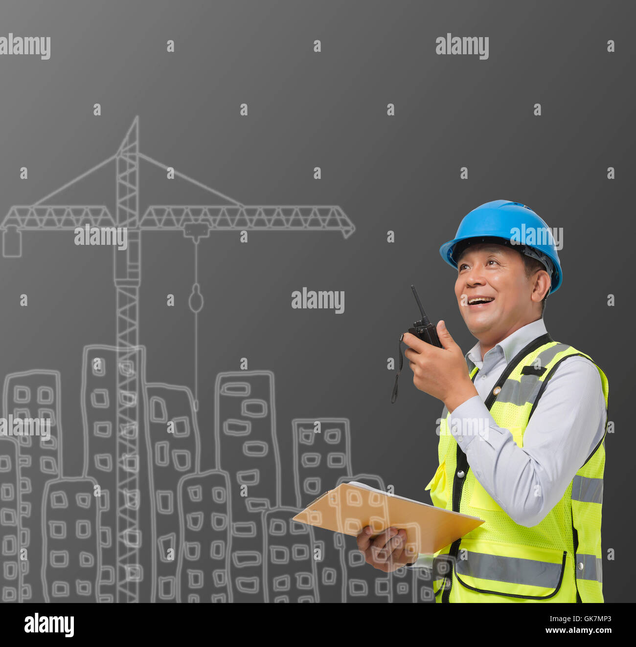 Construction Engineering inspector Stock Photo - Alamy