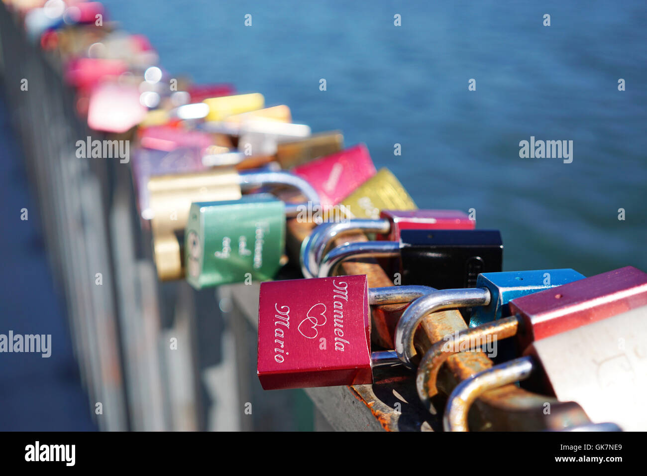 Love lock culture hi-res stock photography and images - Alamy