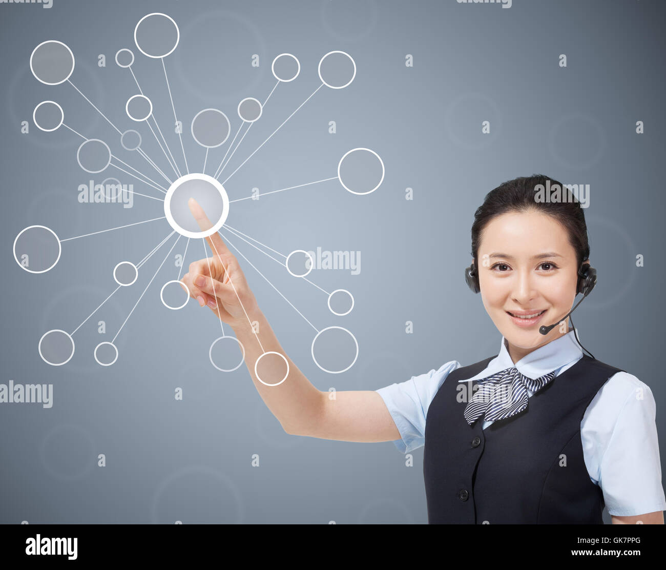 Customer Service Women Stock Photo - Alamy