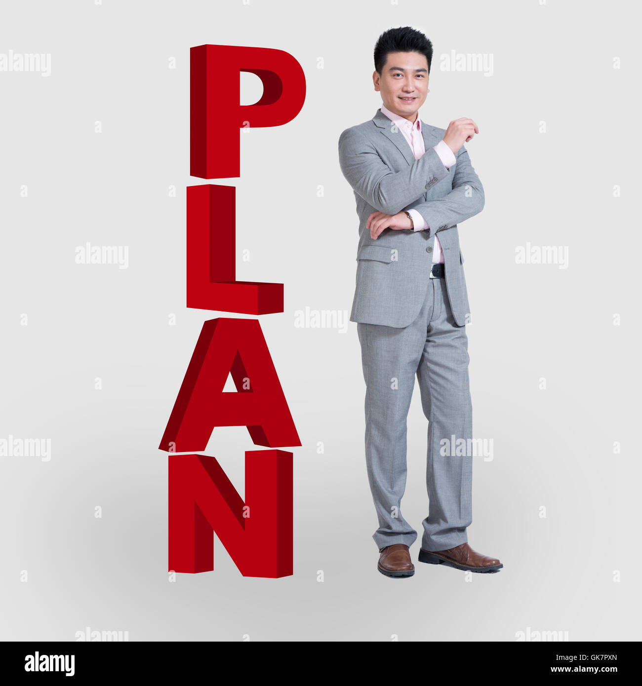 Middle-aged business man Stock Photo - Alamy