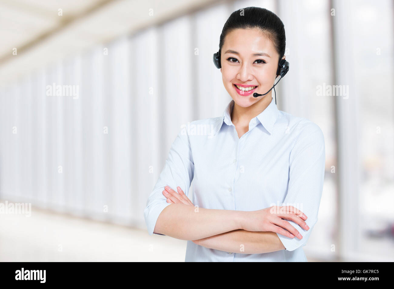 Customer Service Women Stock Photo - Alamy