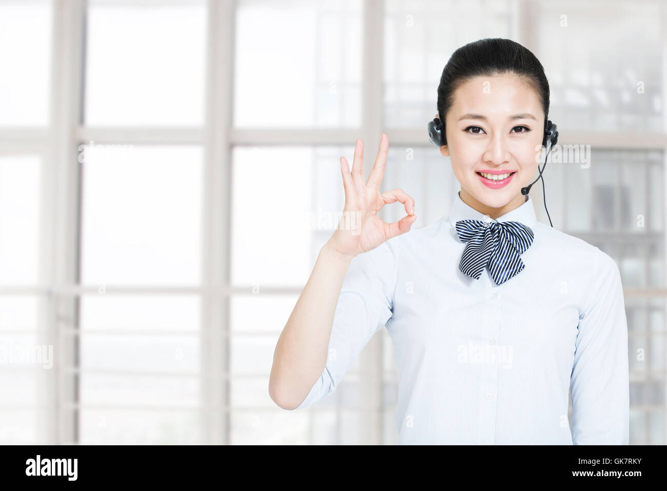 Customer Service Women Stock Photo - Alamy