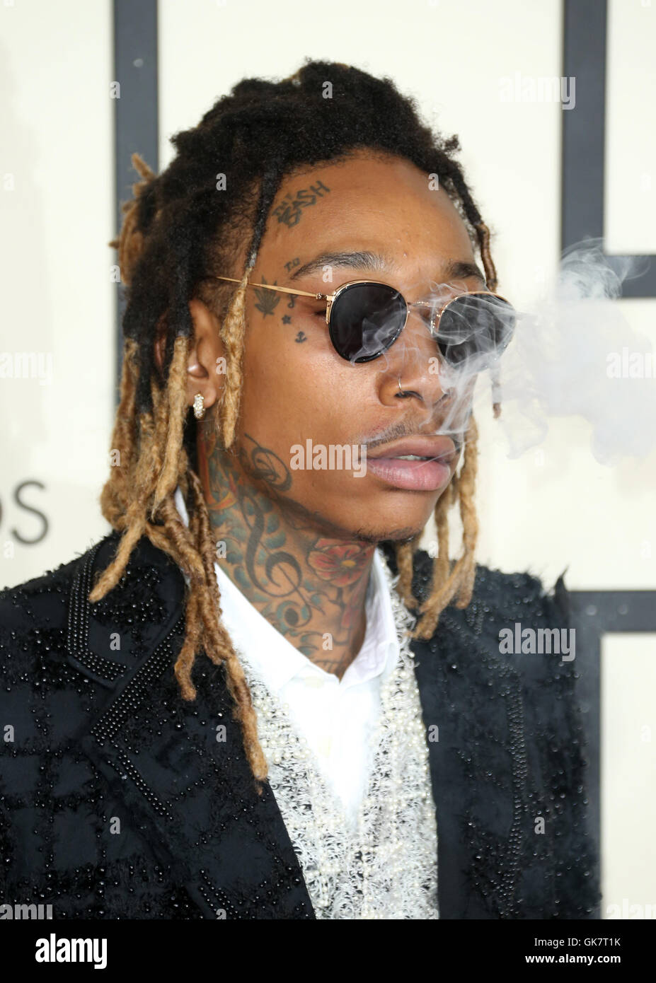 58th Annual GRAMMY Awards - Arrivals Featuring: Wiz Khalifa Where: Los ...