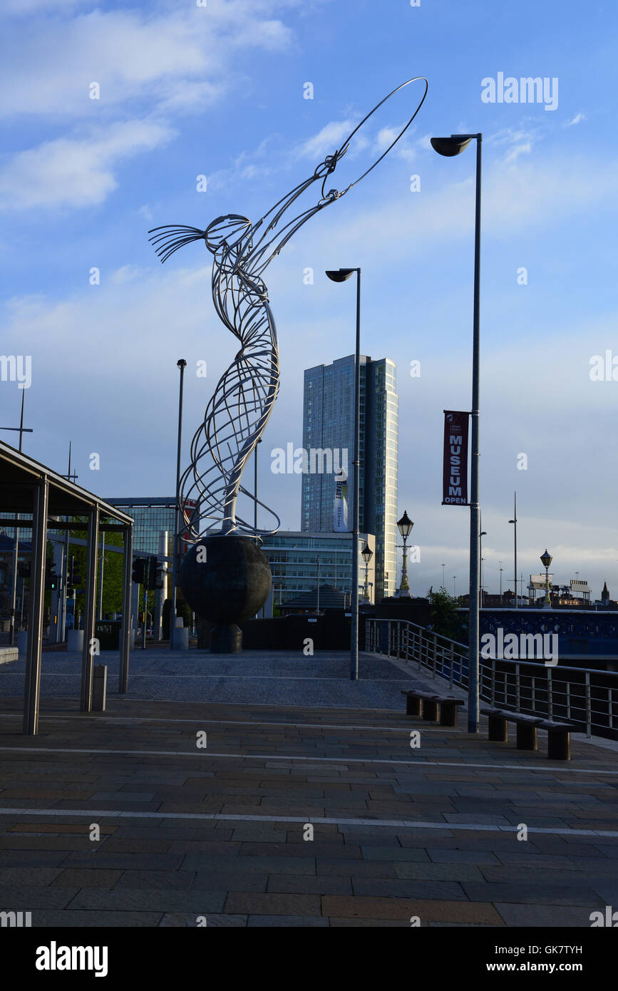The statue of harmony belfast hi-res stock photography and images - Alamy