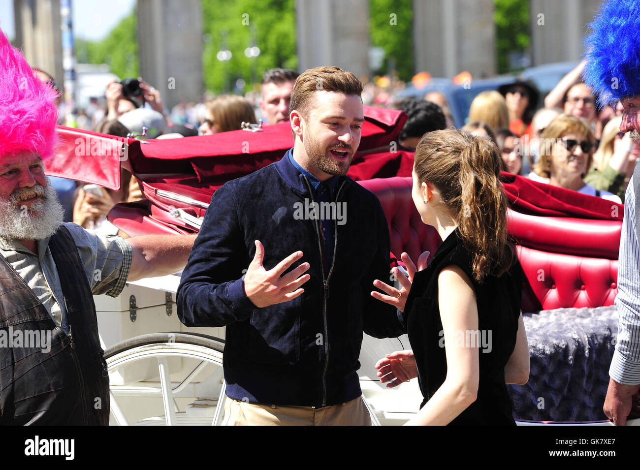 Justin Timberlake promotes his latest movie, the animated comedy ...